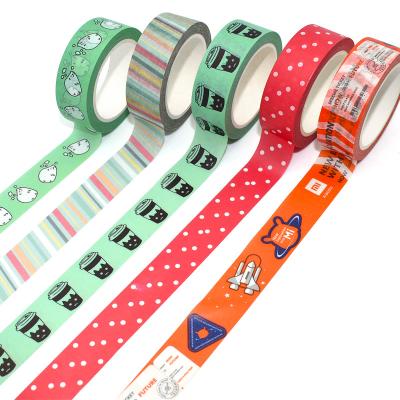 China Japanese Washi Masking Tape Custom Printed Washi Tapes Dispenser With Your Own Designs for sale