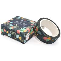 China Custom Printed Washi Tapes Dispenser With Your Own Designs Japanese Washi Masking Tape for sale