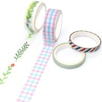 China Water Resistant Kawaii Japanese Washi Paper Masking Tape Printed Masking Tape for sale
