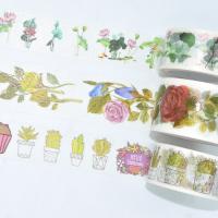 China Custom Cute Self Adhesive Japanese Printed Masking Washi Tapes for sale