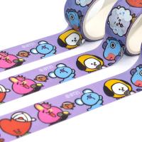 China Custom Printed Kawaii Washi Tape Custom Make Decoration Washi Tape Washi Paper Tape for sale