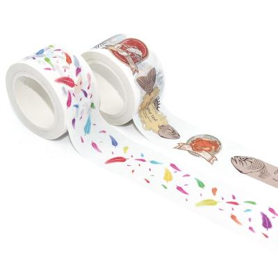 China Chinese Custom Printed Washi Paper Tape Japanese Washi Masking Tape Recollections Washi Tape for sale
