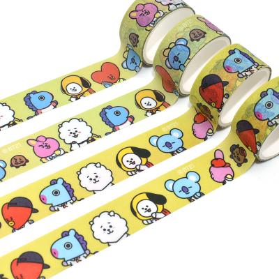 China Custom Printed Washi Tapes Japanese Printed Washi Masking Tape for sale