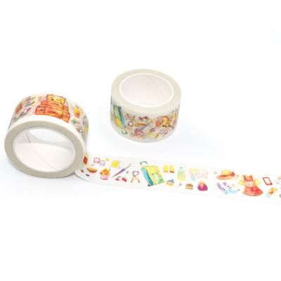 China Custom Printed Design Own Adhesive Japanese Colored Washi Tapes for sale