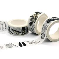 China Cute Single Sid Adhesive Self Masking Scrapbook Decoration Foil Washi Tape for sale