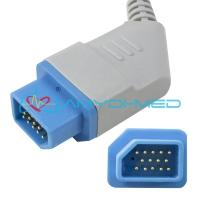 China Nihon Kohden Oxima 15-Pin SpO2 Sensor with 3-Meter Cable - Adult, Pediatric & Neonate Probes for sale