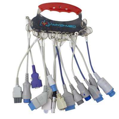 China Medical SpO2 Sensor Cable & Probe Set with 3M/3.6M Length Options for Adult, Pediatric and Neonate Patients for sale