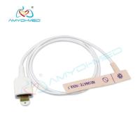 China TPU Tube Disposable SpO2 Sensor for Datex Ohmeda TS-AF-25 TS-AF-10 with 0.9M Cable and CE ISO 13485 Certification for sale
