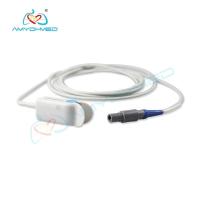 China Biolight Digital Reusable SpO2 Sensor - 3M Cable with 5-Pin Connector for Medical Pulse Oximeters for sale