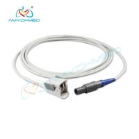 China Biolight Digital Reusable SpO2 Sensor - 3M Cable with 5-Pin Connector for Medical Pulse Oximeters for sale