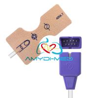 China Disposable Neonatal Adult SpO2 Sensor 0.9M Cable with 3-Year Shelf Life and Adhesive Tape for sale