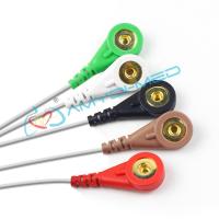 China 2.4 Meter 3-Lead ECG Cable for Mindray - TPU Medical Cable with ISO 13485 Certification for sale