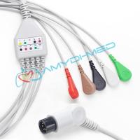 China 2.4 Meter 3-Lead ECG Cable for Mindray - TPU Medical Cable with ISO 13485 Certification for sale