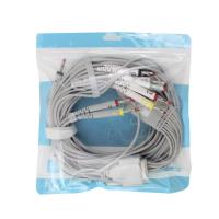 China Biocare Dongjiang Edan 10-Lead ECG Cable with Chest Suction & Limb Clamp - 2.4m TPU Cable, DB15P Connector for sale