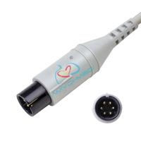 China Amydi-Med 5-Lead ECG Cable with 2.4m Cable & 0.9m Leads - TPU Jacket, Clip Terminations, ISO 13485 Certified for sale