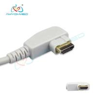 China DMS 300-3A 10 Leadwires Holter ECG Cable with 2.4m Length and 2-Year Warranty for Medical Monitoring for sale
