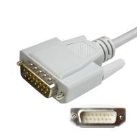 China Schiller Hellige ECG Cable 10 Lead 3.3M TPU Medical Grade with CE ISO13485 Certification for sale