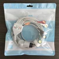 China TPU ECG Cable 3 Meter Round 6P 5 Lead Reusable for Mindray GOLDWAY Medical Devices for sale