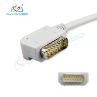 China Kenz PC-109 ECG Cable 15-Pin 10-Lead 2.4m Length for ECG 108/110/1203/1205 Medical Devices for sale