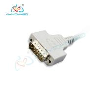 China GE Hellige ECG Cable 2.8m for Micro Smart MAC 500/1100/1200 ST 10-Lead with TPU Jacket for sale