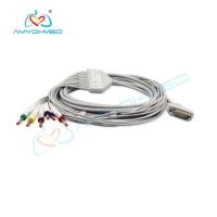 China GE Hellige ECG Cable 2.8m for Micro Smart MAC 500/1100/1200 ST 10-Lead with TPU Jacket for sale