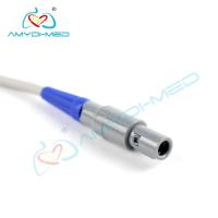 China 8-Pin 3-Lead Clip ECG Cable for HUNTLEIGH SC1000 - 2.4m TPU Medical Grade Leadwire with ISO 13485 Certification for sale