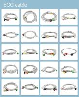 China Mortala H3 ECG Holter Cable 5 Lead Snap AHA Compatible with 0.8M Cable Length and 3-Year Warranty for sale