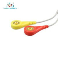China 10-Lead Holter ECG Patient Cable with 0.8M TPU Cable & 3-Year Warranty - Class I Medical Instrument for sale