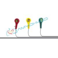 China 0.9M TPU ECG Patient Cable 10 Lead with BIOMEDICAL 26P Yoke for Medical Monitors for sale