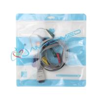 China 0.9M TPU ECG Patient Cable 10 Lead with BIOMEDICAL 26P Yoke for Medical Monitors for sale