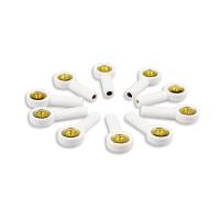 China Medical ECG EKG Electrode Cable 4.0mm Banana to Snap Connector for Patient Monitoring Systems for sale