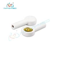 China ECG Snap Connector Adapters - White Plastic & Metal Medical Grade with 12 Month Warranty for sale