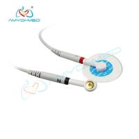 China ECG Snap Connector Adapters - White Plastic & Metal Medical Grade with 12 Month Warranty for sale