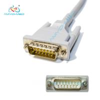 China Biocare 300 12-Lead ECG Cable 2.4M Length with 11-Pin Connector for NIHON KOHDEN BSM-2351A 2351C for sale