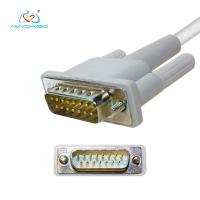 China Biocare 300 12-Lead ECG Cable 2.4M Length with 11-Pin Connector for NIHON KOHDEN BSM-2351A 2351C for sale