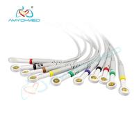 China ECG Snap Connector Adapters - White Plastic & Metal Medical Grade with 12 Month Warranty for sale