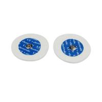 China White Foam Nonwoven ECG Electrode Pads PF-30/45/55 for Pediatric and Infant Medical Monitoring for sale