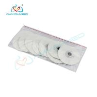 China White Foam Nonwoven ECG Electrode Pads PF-30/45/55 for Pediatric and Infant Medical Monitoring for sale