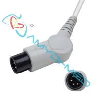 China Medical ECG EKG Cable 6 Pin Compatible with Mindray Edan Bolight GE 3 Leads 5 Leads 2.4M TPU for sale