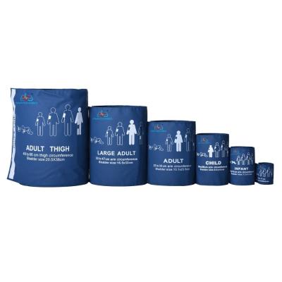 China Reusable Adult Blood Pressure Cuffs NIBP 35CM Lightweight With Double Hose for sale