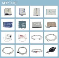 China Disposable NIBP Blood Pressure Cuff - Single Tube Neonatal to Adult Sizes 3.3cm-15cm Range for sale