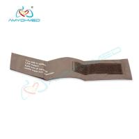 China Reusable NIBP Blood Pressure Cuff PU Brown Bladder 6-11cm Neonatal to 42-54cm Adult Thigh Sizes for sale