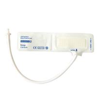 China Disposable NIBP Blood Pressure Cuff - Single Tube Neonatal to Adult Sizes 3.3cm-15cm Range for sale