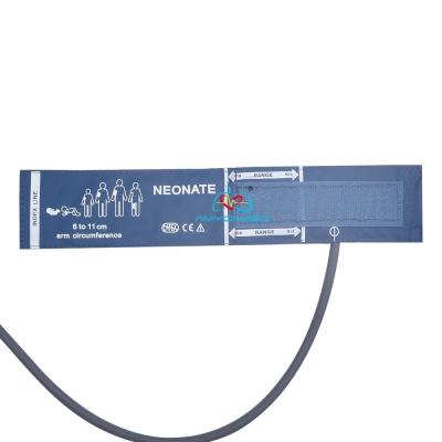 China Reusable NIBP Blood Pressure Cuff 11cm Medical Grade for Adult and Pediatric Use for sale
