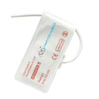 China Disposable NIBP Blood Pressure Cuff 7cm-13cm Neonatal Size Non-Woven Fabric Single Tube Medical Monitor Accessory for sale