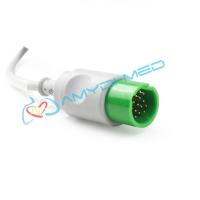 China Spacelabs 90496 ECG Trunk Cable Round 17 Pin 5 Lead 3M TPU EKG Cable for sale
