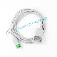 China Spacelabs 90496 ECG Trunk Cable Round 17 Pin 5 Lead 3M TPU EKG Cable for sale