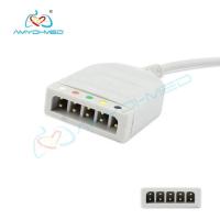 China Mindray ECG Trunk Cable 5 Lead Yoke Grey 3m TPU Medical Cable for Patient Monitoring for sale