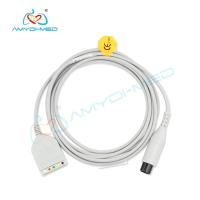 China Mindray ECG Trunk Cable 5 Lead Yoke Grey 3m TPU Medical Cable for Patient Monitoring for sale
