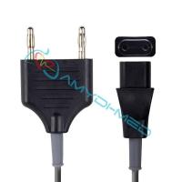 China 3 Meter Gray Silicon Monopolar Electrosurgical Cable for Valleylab ESU Systems - CE Approved Reusable Medical Device for sale